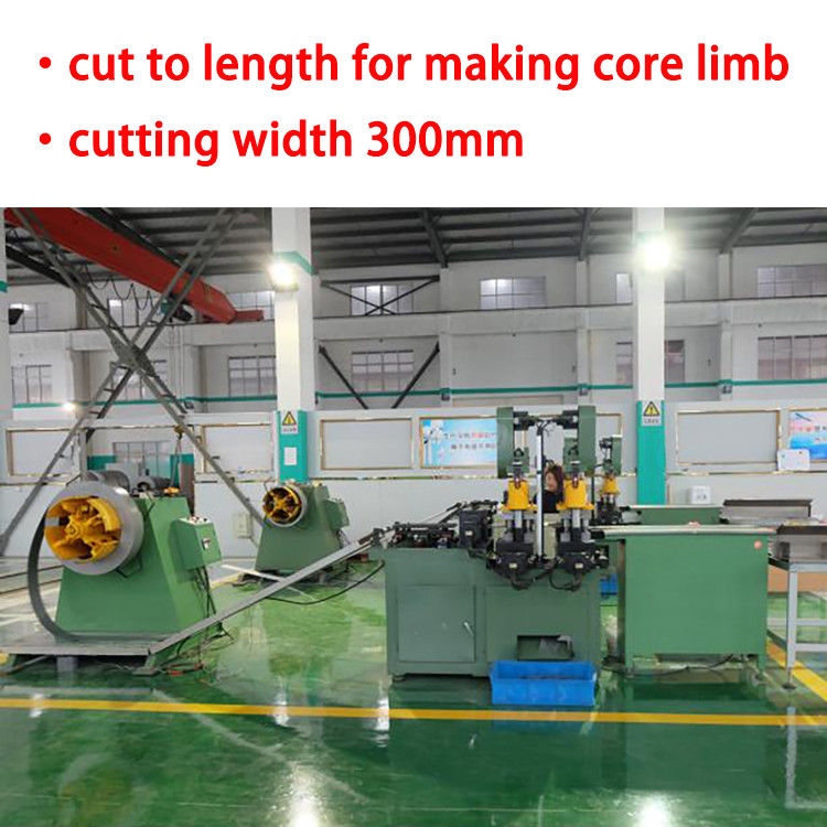 CRGO Silicon Steel Transformer Core Cutting Machine 14kw For Making ...