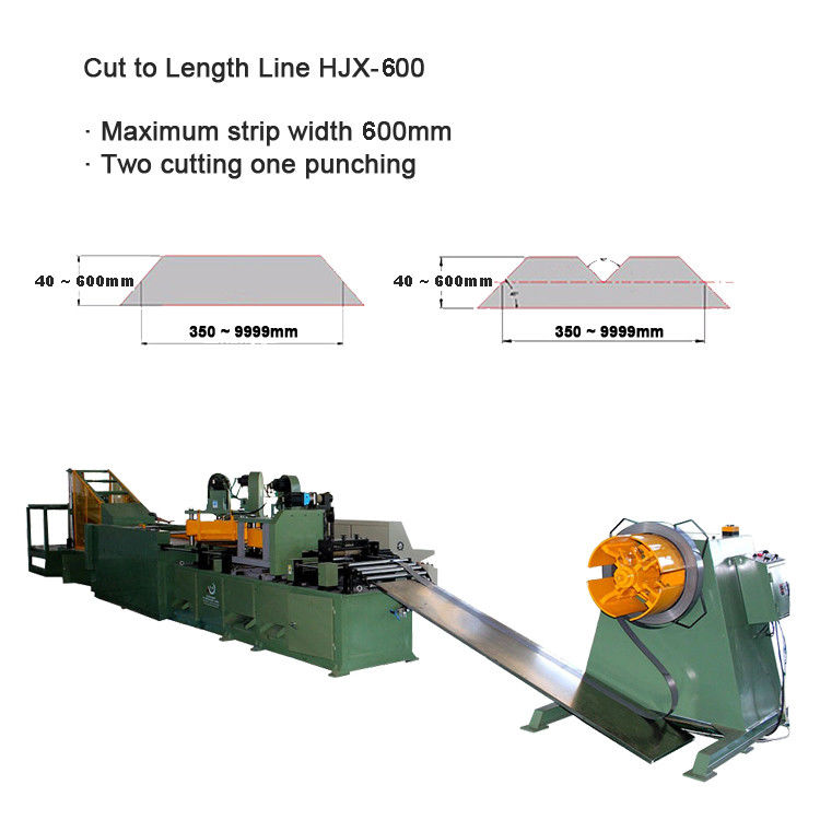 PLC Transformer Core Cutting Machine Cut To Length Line For Lamination