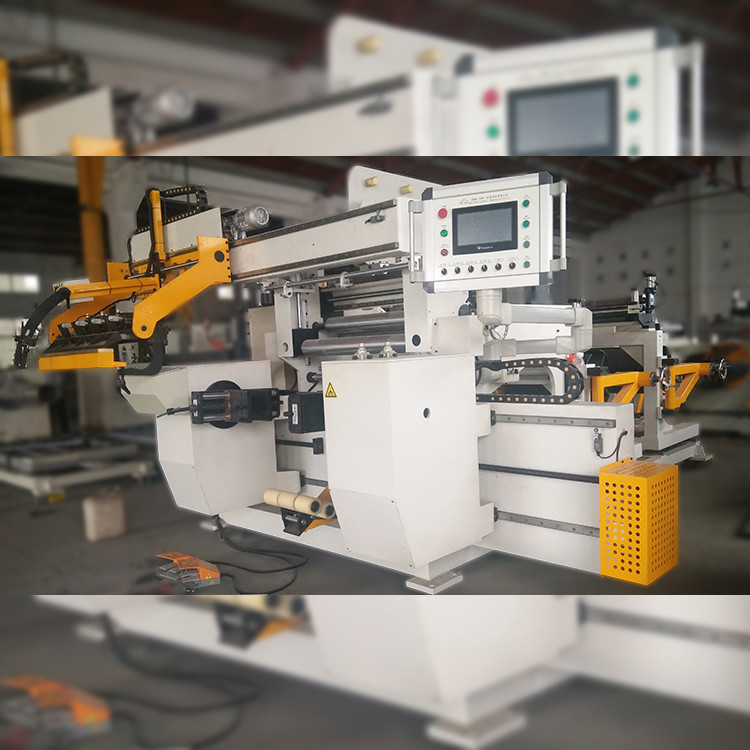 Two Layers Reactor Copper Foil Winding Machine Core Clamping Type