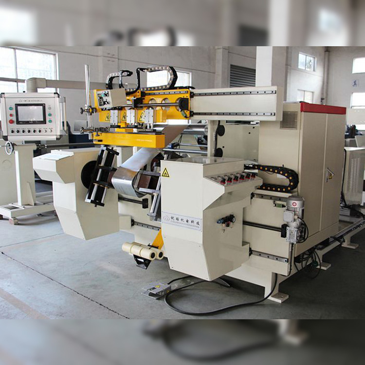 Core Clamping Automatic Reactor Copper Foil Winding Machine PLC Control