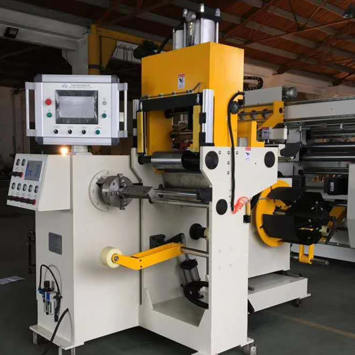 Cu Or Al Film Strip Winder Transformer Foil Winding Machine Automatic ...