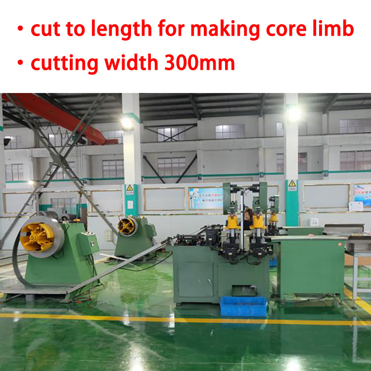 CRGO Silicon Steel Transformer Core Cutting Machine 14kw For Making ...