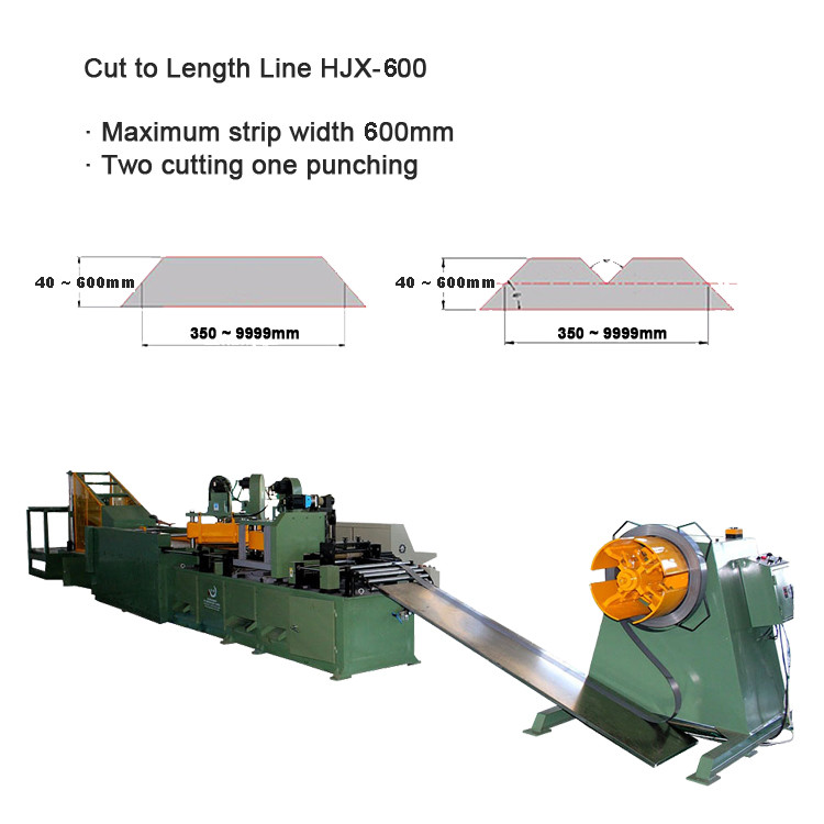PLC Transformer Core Cutting Machine Cut To Length Line For Lamination