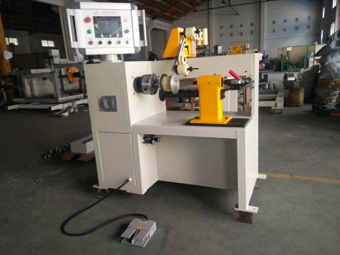 Flat / Round Wire Automatic Transformer Winding Machine With PLC