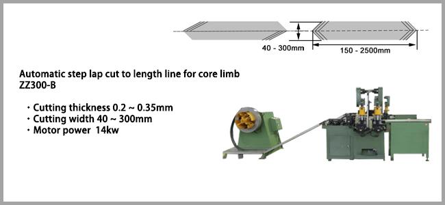 Limb Making Automatic Step Core Cutting Machine Lap Transformer
