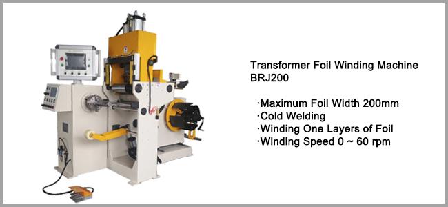 Cantilever Transformer Foil Coil Winding Machine Copper Strip Winder